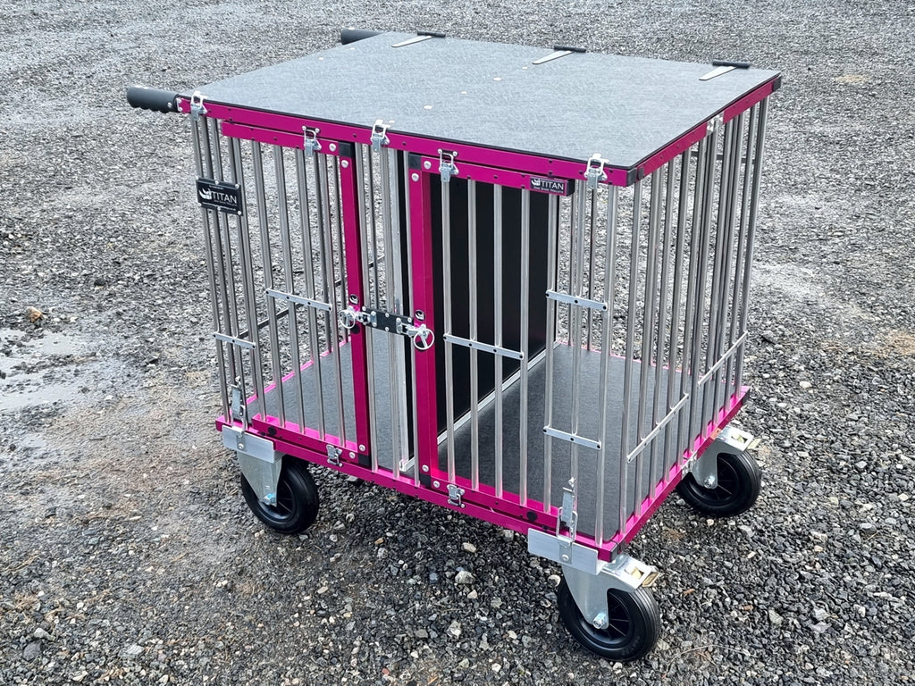 2 Berth LARGE Titan Dog Show Trolley – Juicy Pet Products & Titan Dog ...