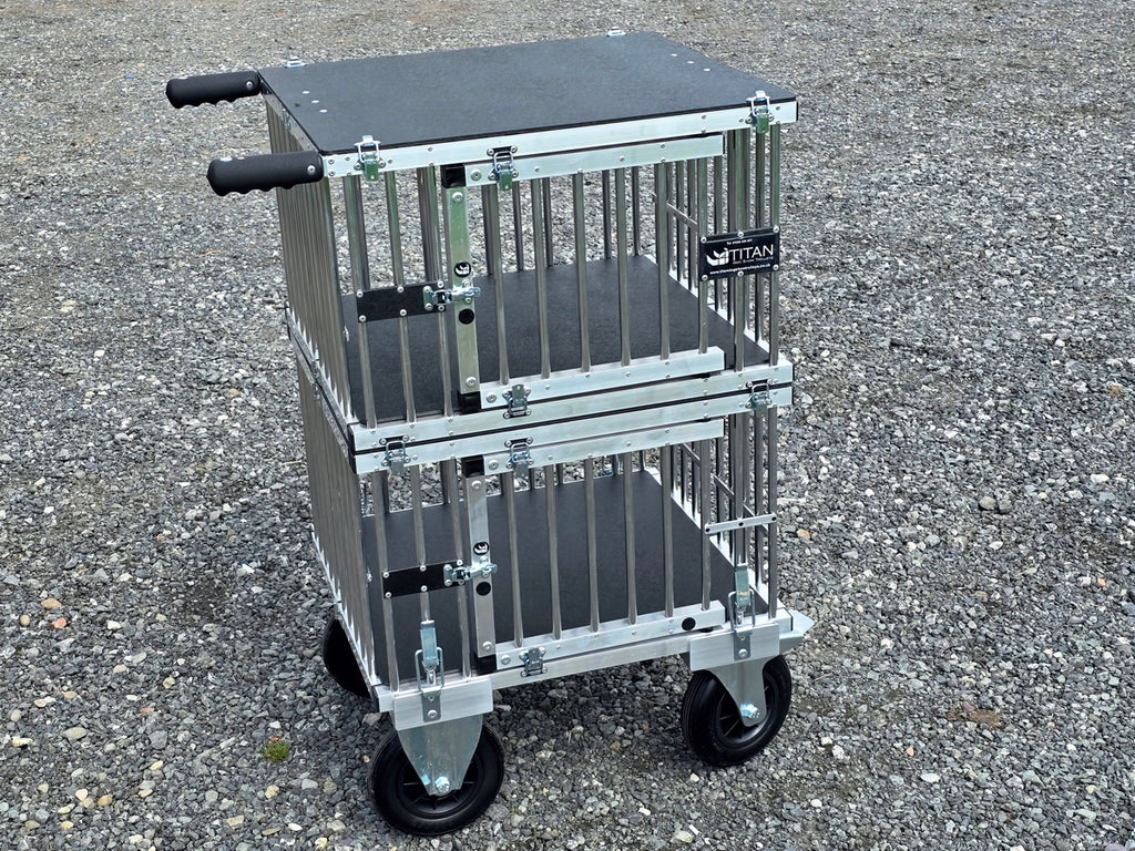TITAN Split - Trolley and Home Crating System in one - Large size ...