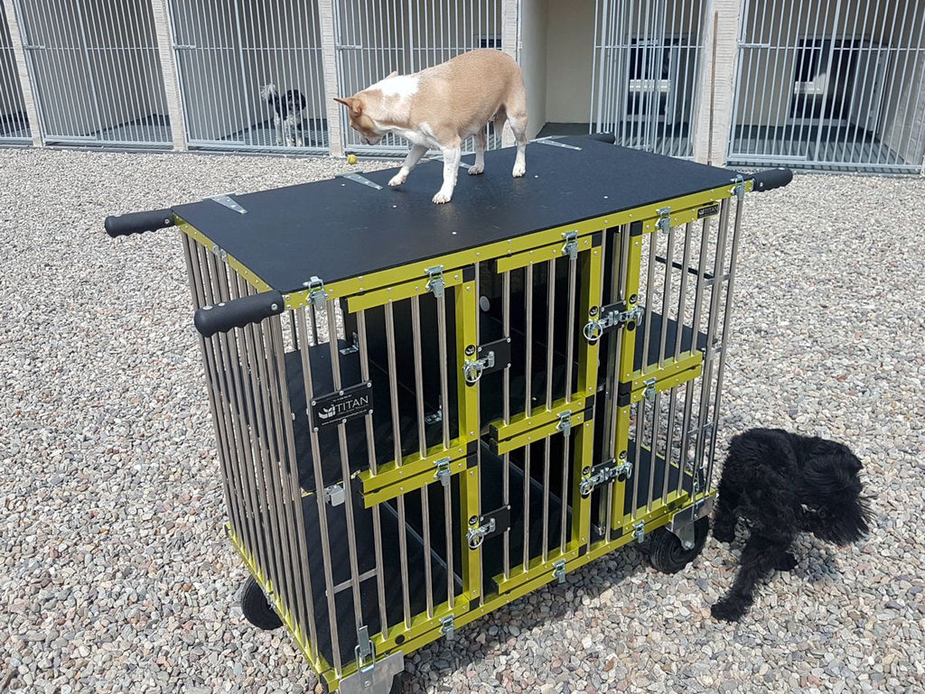6 Berth Titan Dog Show Trolley – Juicy Pet Products & Titan Dog Show ...